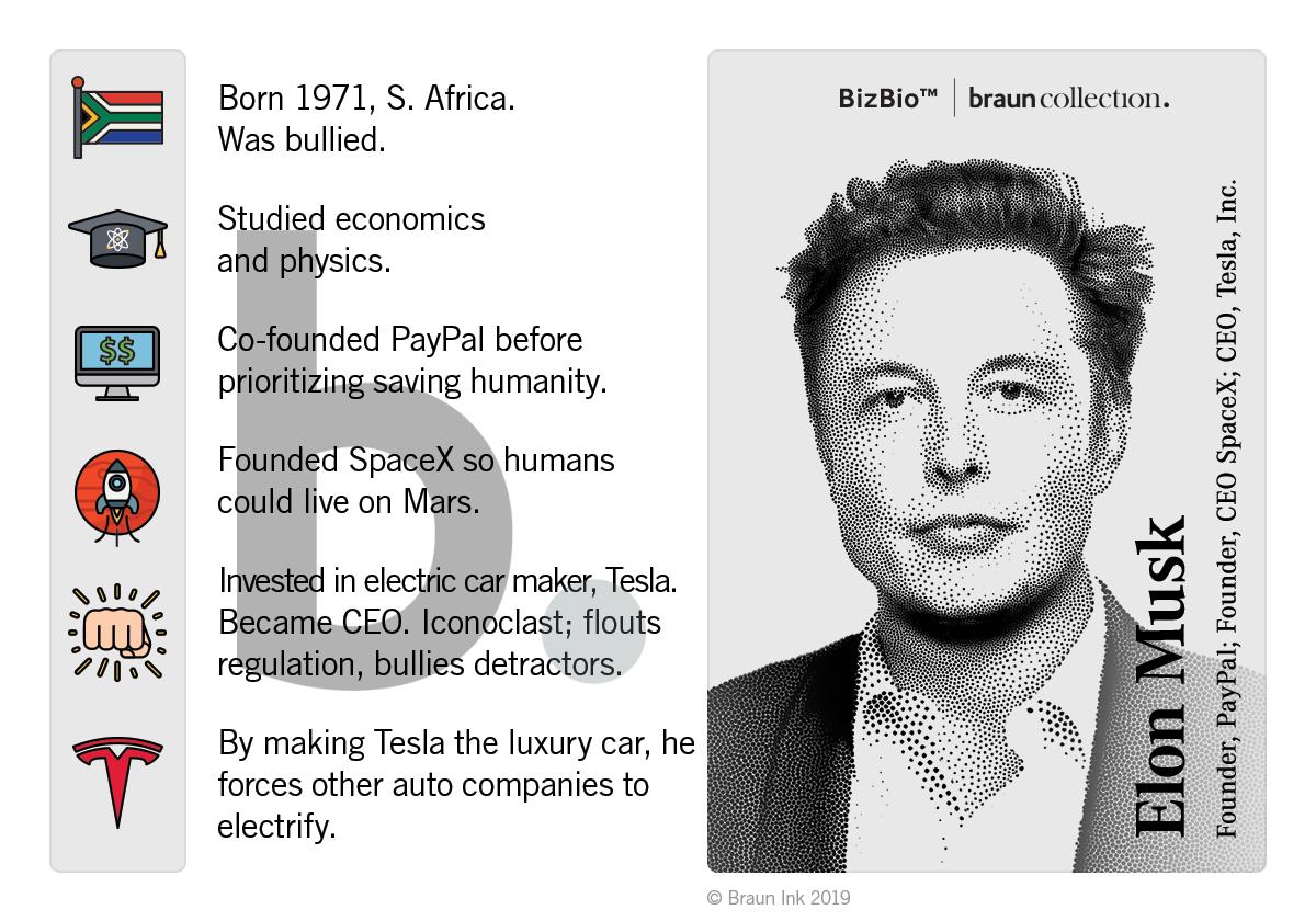 Elon Musk - Braun Ink Braun Ink - True Business Adventure Tales, Comic ...
