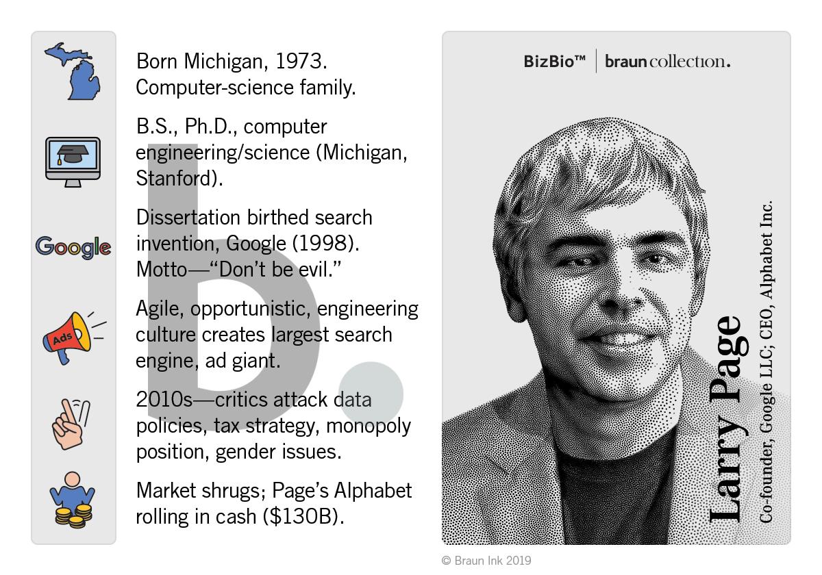 Larry Page - Braun Ink Braun Ink - True Business Adventure Tales, Comic ...