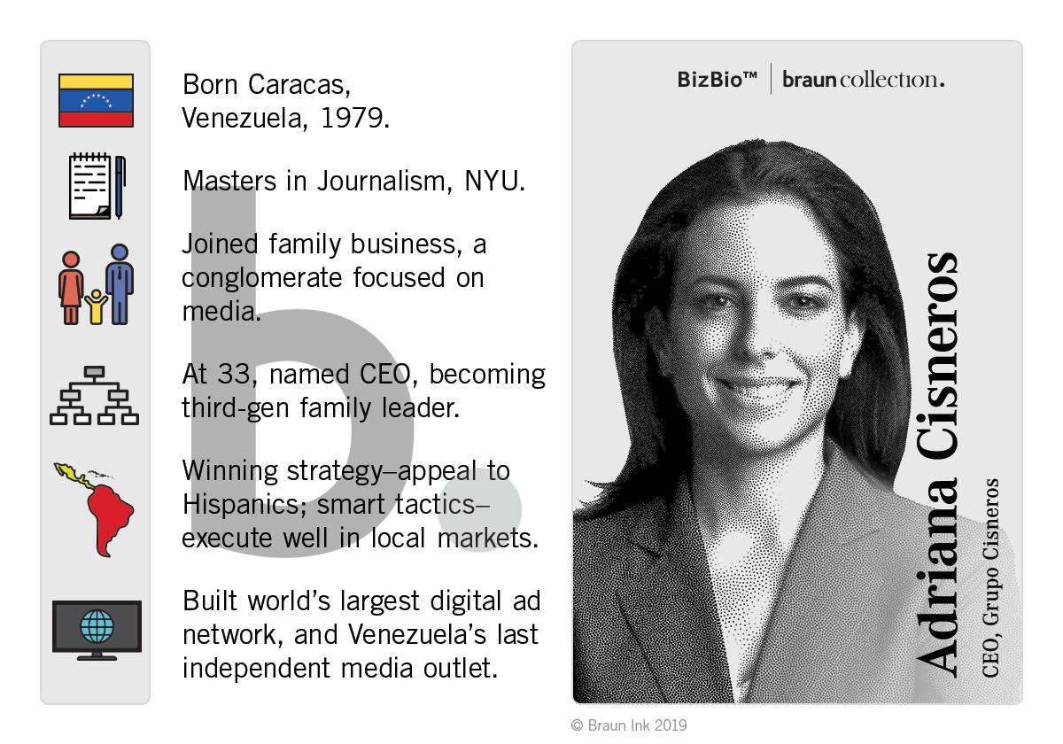 Adriana Cisneros - Braun Ink Braun Ink - True Business Adventure Tales ...