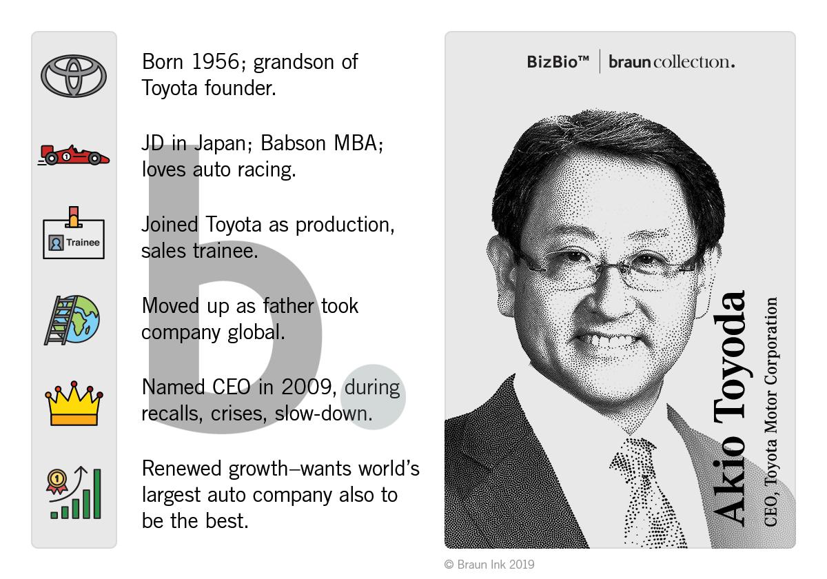 Akio Toyoda - Braun Ink Braun Ink - True Business Adventure Tales ...