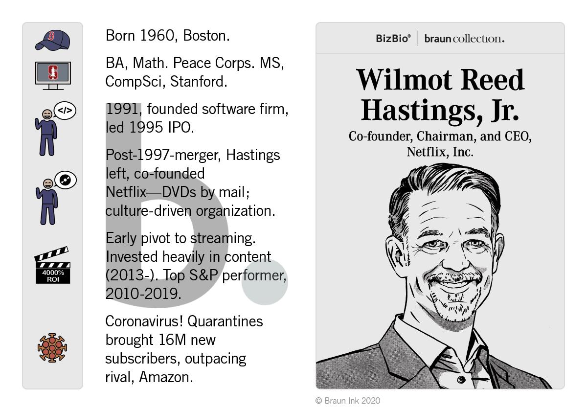 Wilmot Reed Hastings, Jr. - Braun Ink Braun Ink - True Business ...